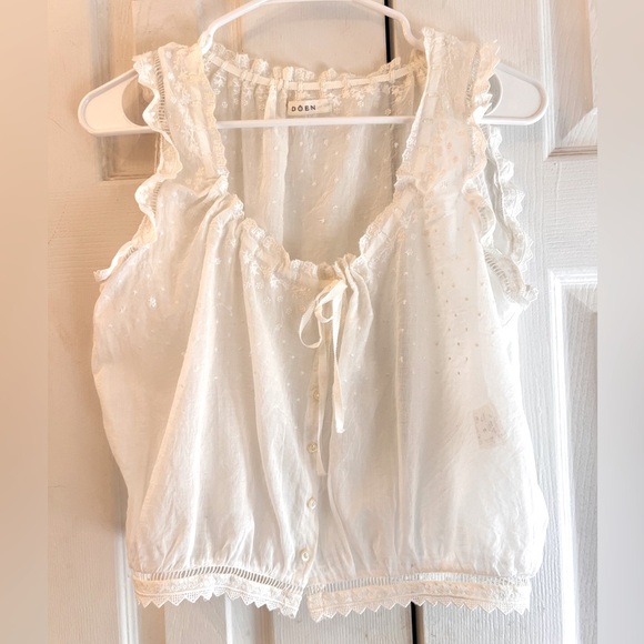 Doen | Tops | Doen Seethrough Cotton Top Size Sus 2 Worn Only Once ...